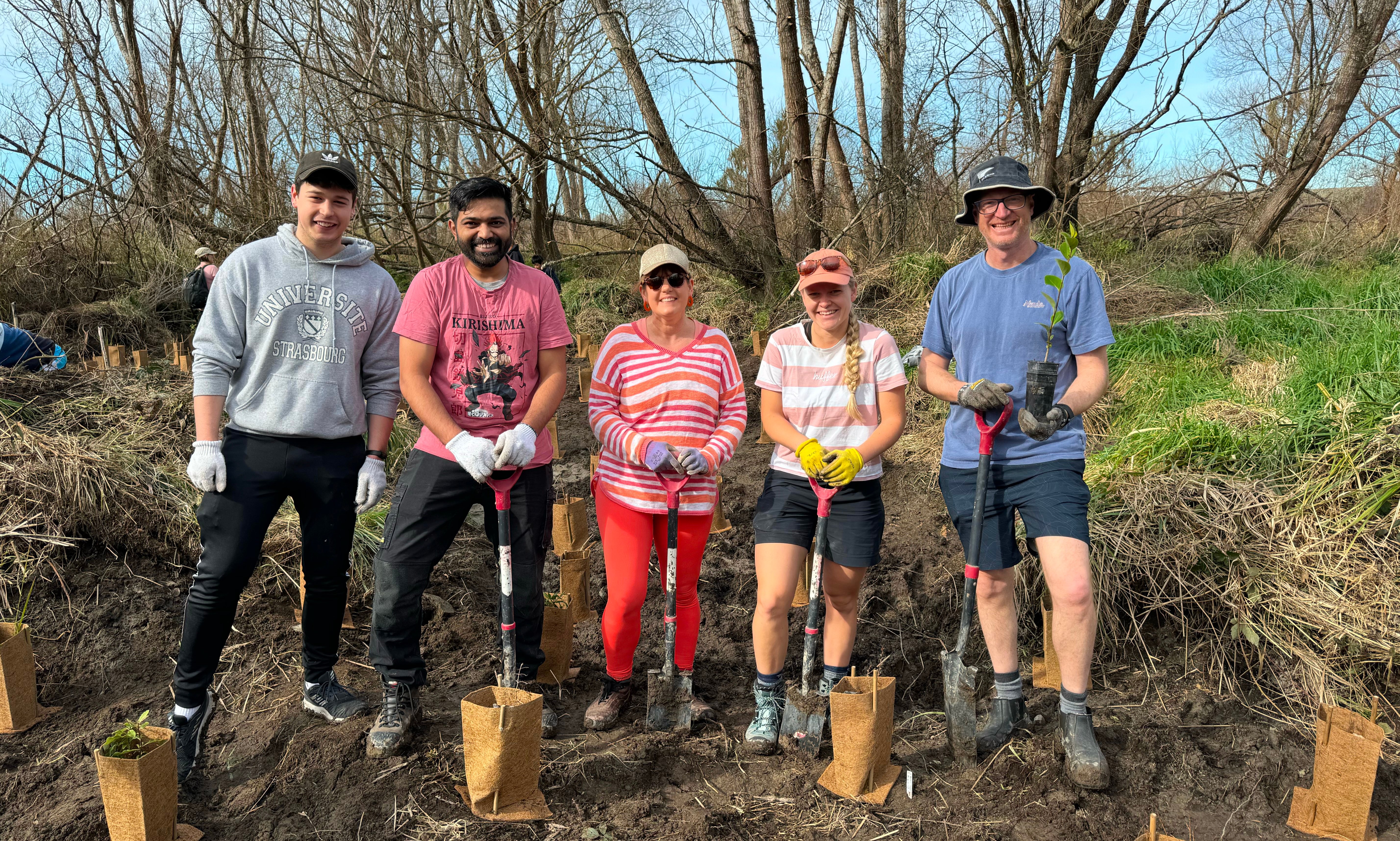 Community Tree Planting in NZ